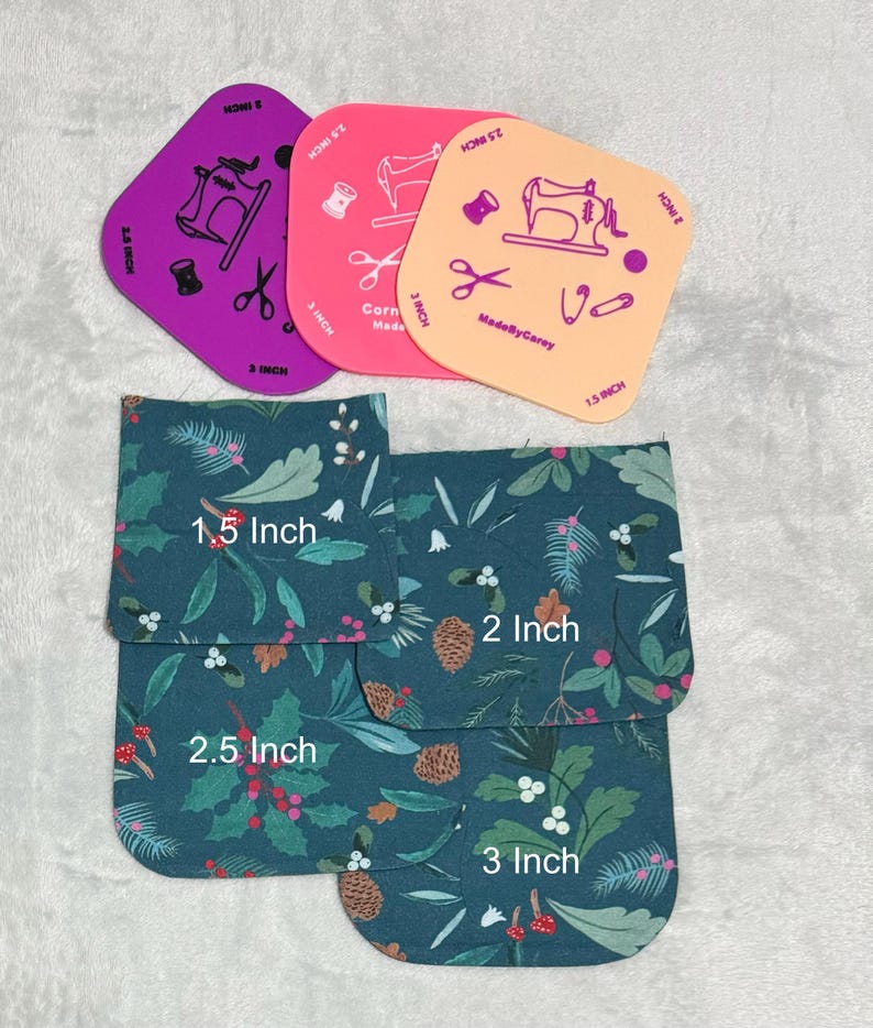 Corner Maker Template Curve Bag Corner Zip Pouches Bag Making Sewing ...