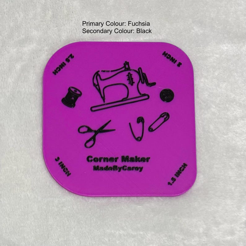 Corner Maker Template Curve Bag Corner Zip Pouches Bag Making Sewing ...