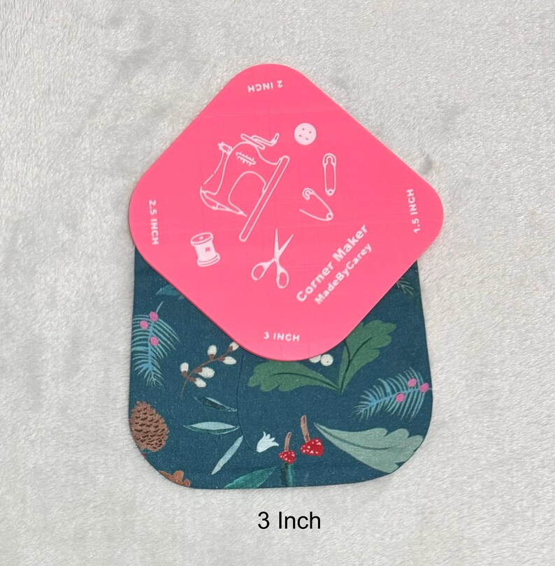 Corner Maker Template Curve Bag Corner Zip Pouches Bag Making Sewing ...
