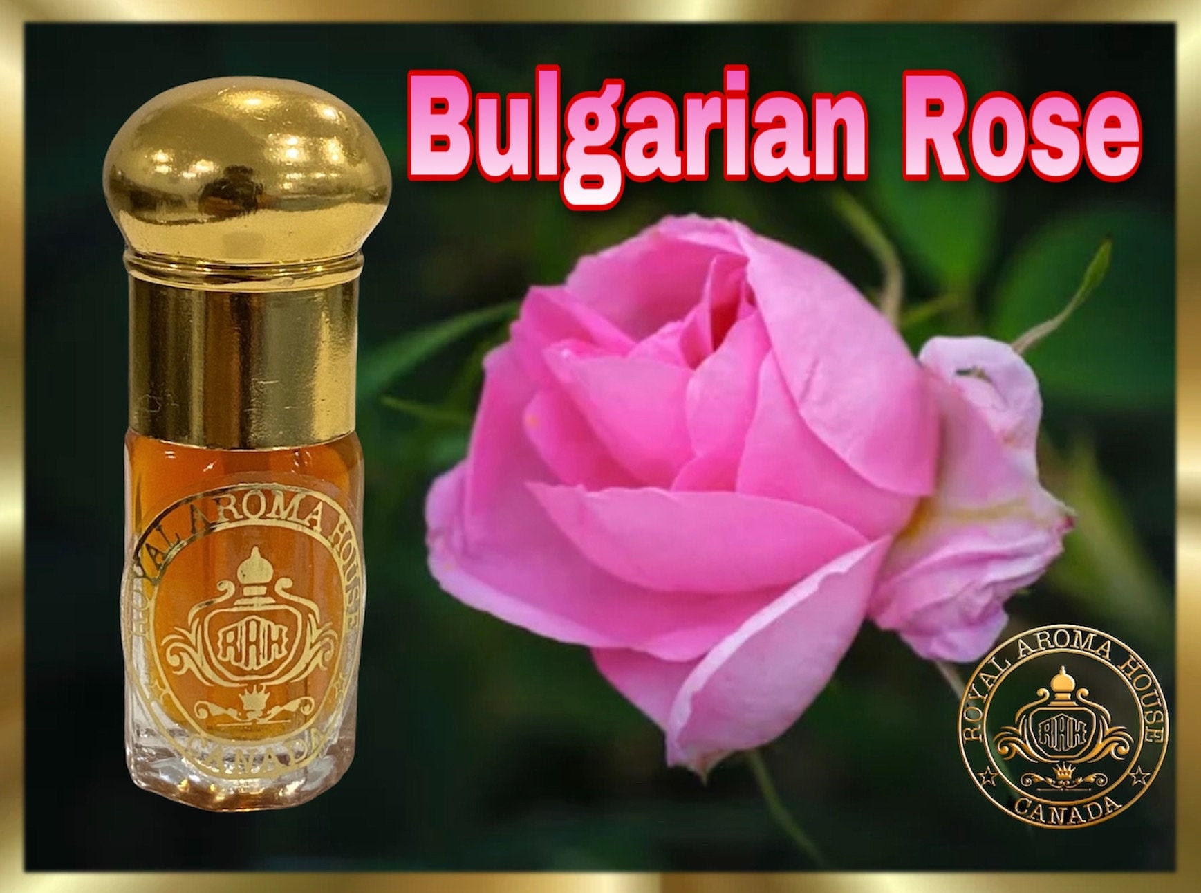 Bulgarian Rose Gulab Natural Organic - Etsy UK