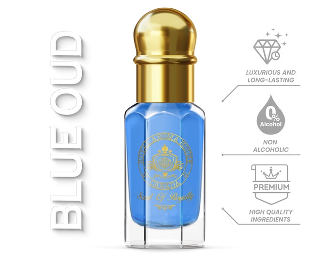 Blue Oud Pure Exotic Blue Oud Natural Attar Premium Perfume Long ...