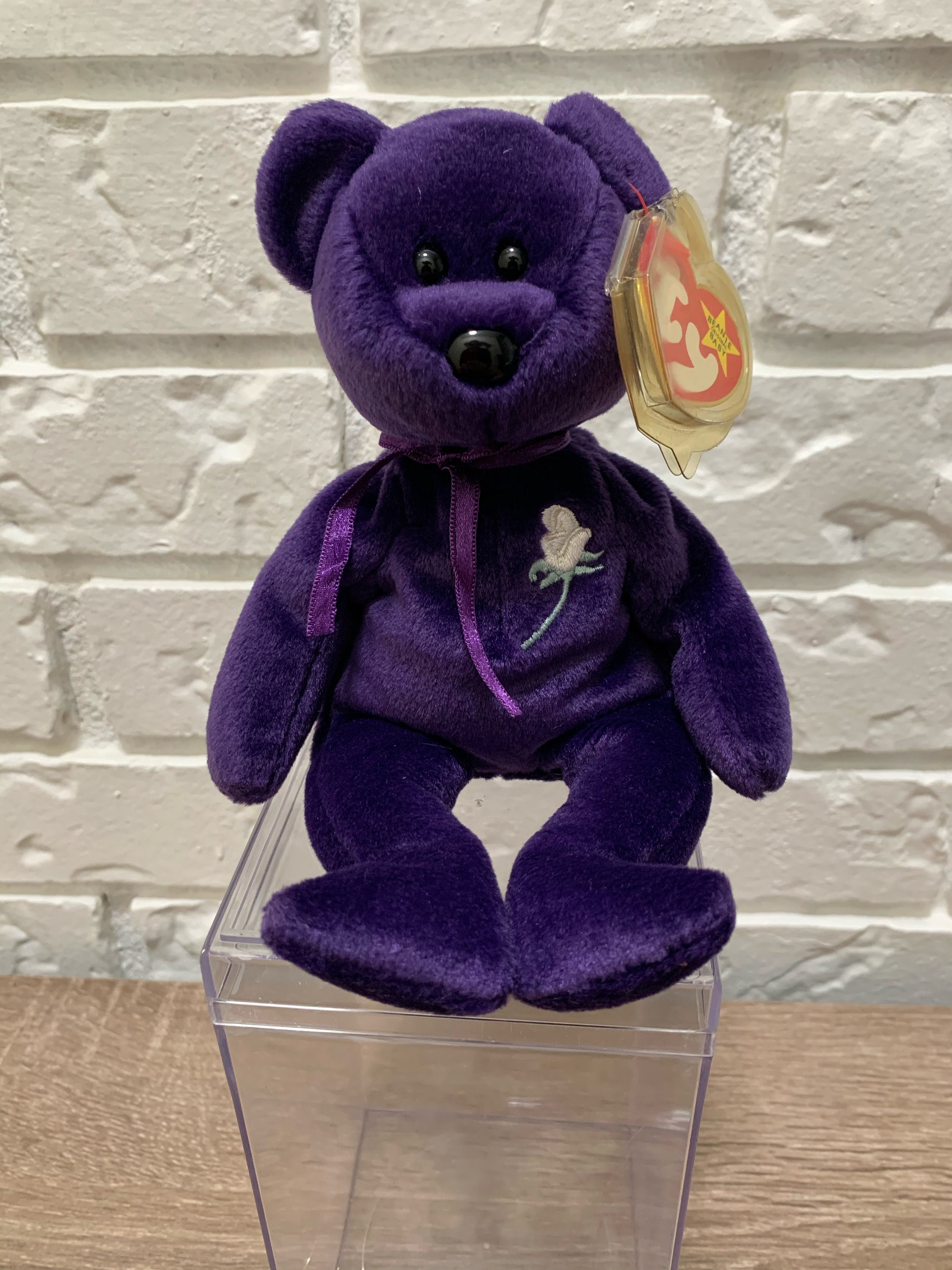 RARE Princess Diana Mint Condition TY Retired Bear With ERRORS - Etsy