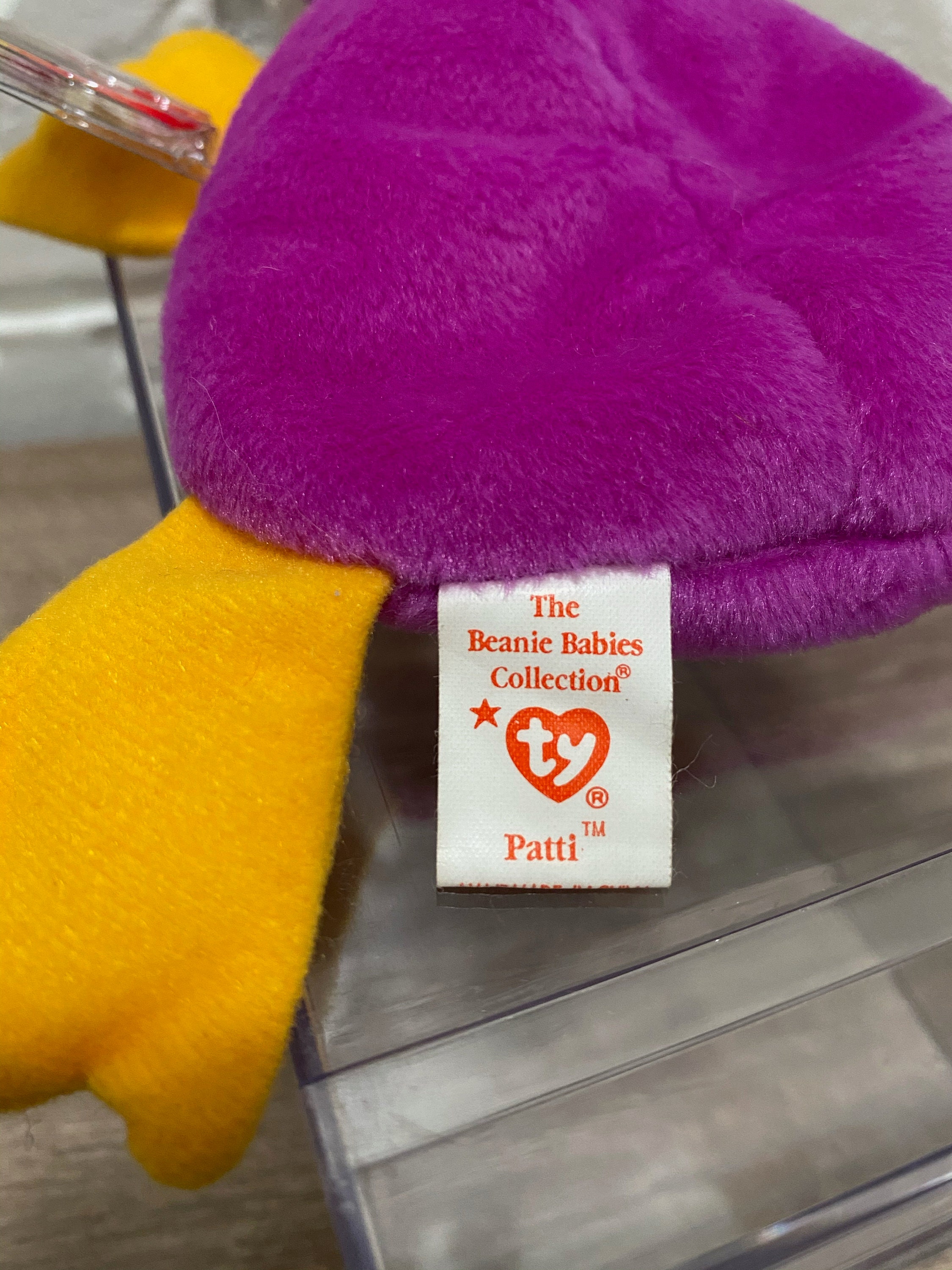 RARE Patti the Platypus Mint Condition TY Beanie Baby - Etsy
