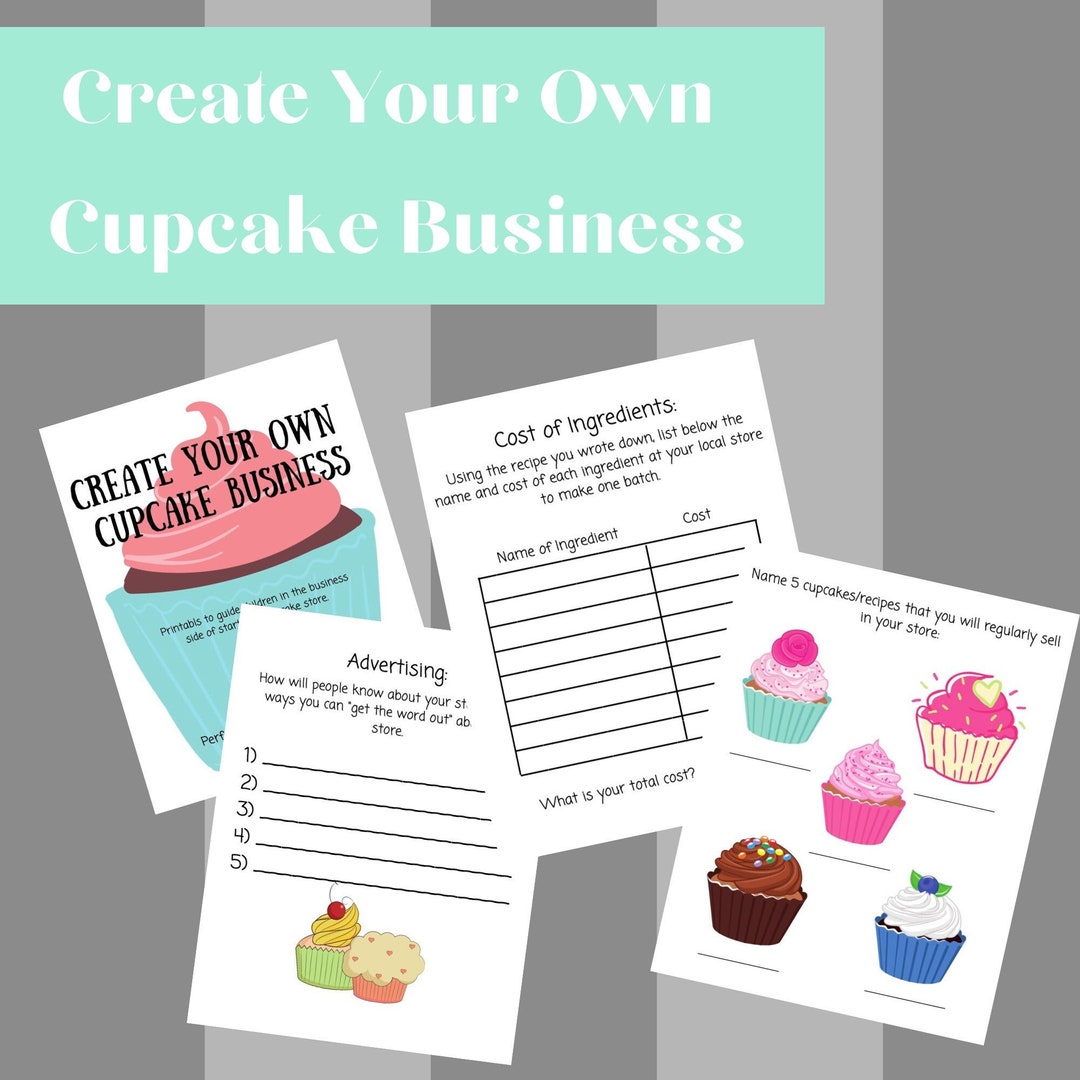 Create Your Own Cupcake Business-pbl Entrepreneur Lesson Plan-school ...