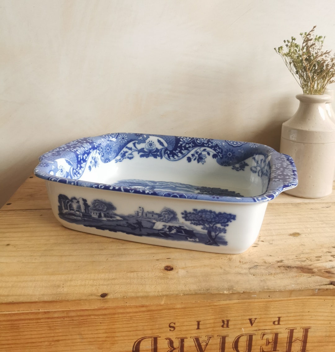Spode England Vintage 1996 Oven to Table Deep Open Rectangular Dish ...