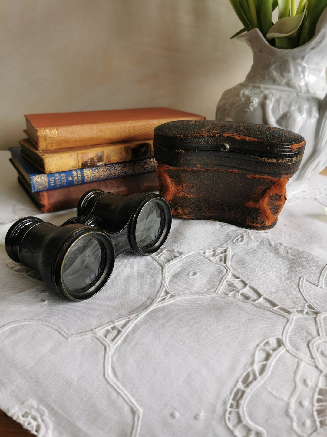 Aitchison & Co Opticians London Antique Opera Theatre Binoculars Rustic ...