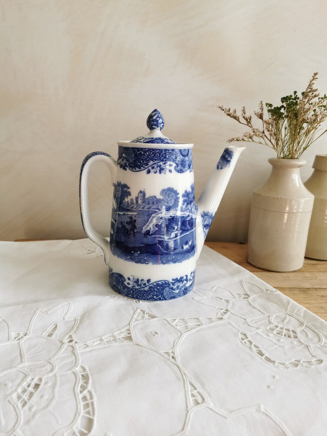 Antique Copeland Italian Spode Coffee Pot | Spode's Italian Teapot ...