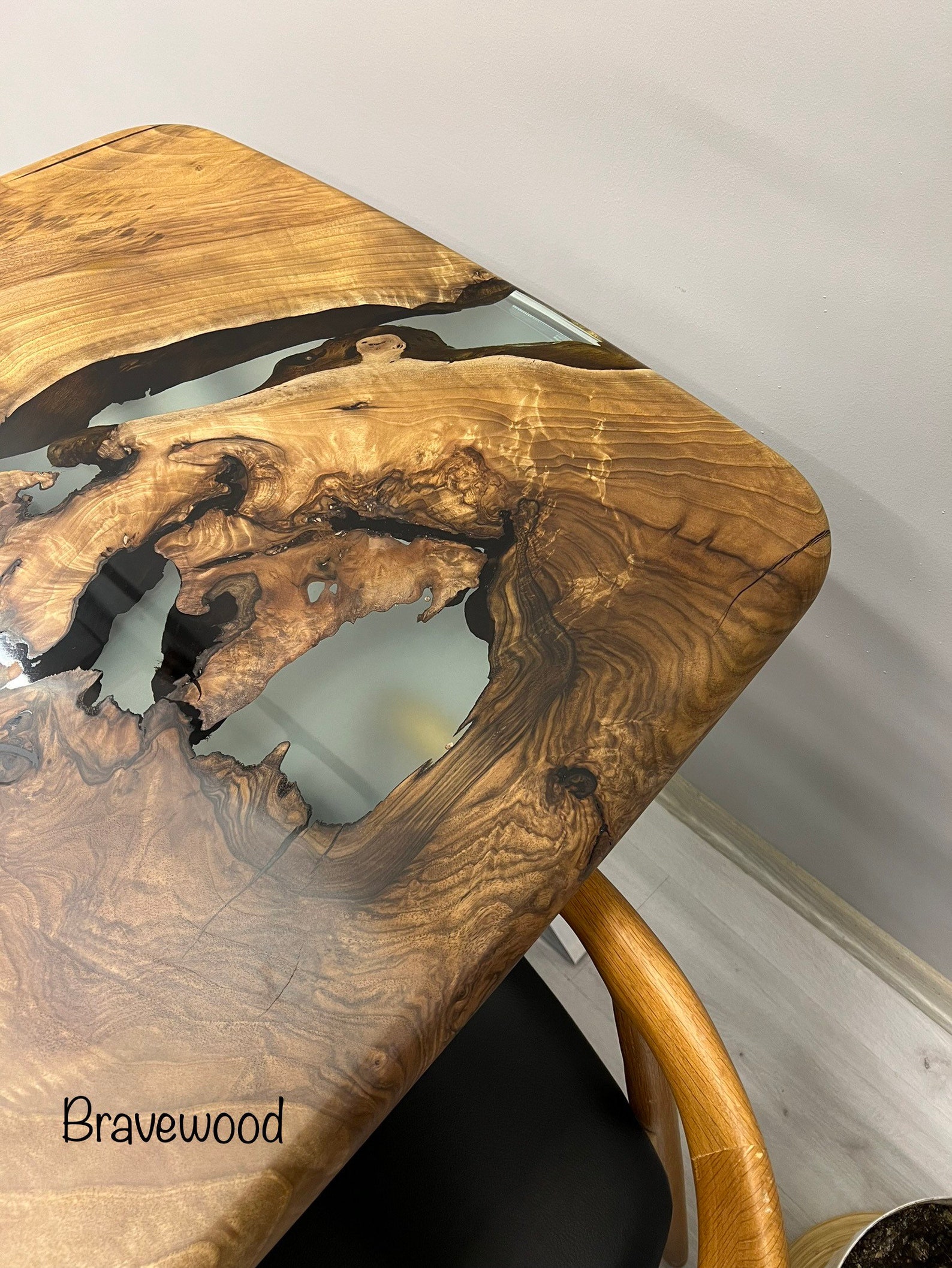 Dining Room Table Dinner Epoxy Table Kitchen Dining - Etsy