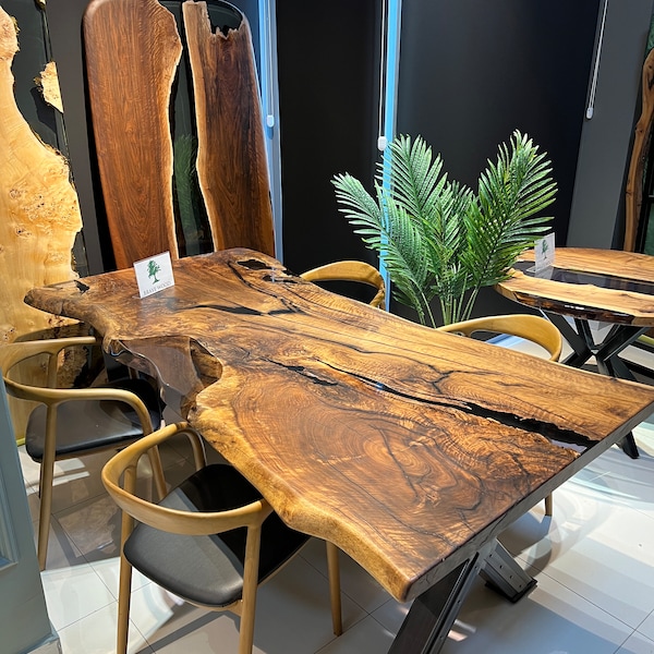 Wood One Piece Dining Table - Etsy