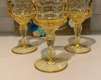 Yellow Goblets - Etsy