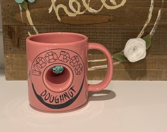 Voodoo Donut, the Magic is in the Hole Pink Coffee Mug Portland USA ...