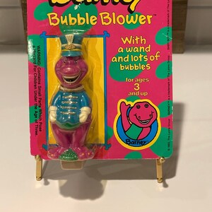 Vintage Barney Bubble Blower | Collectable Barney Toys | Barney Lover Gift - Etsy