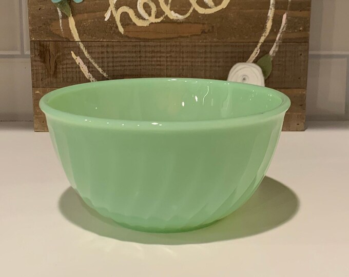 Fire King Jadeite Bowl | Collection Jadeite Mixing Bowl - Etsy