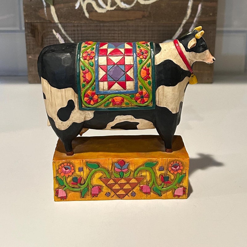 Cow Figurine - Etsy