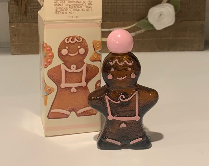 Avon Gingerbread Man Perfume | Avon Cute Cookie Gingerbread Man Perfume ...