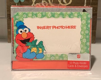 Elmo Christmas Cards - Etsy