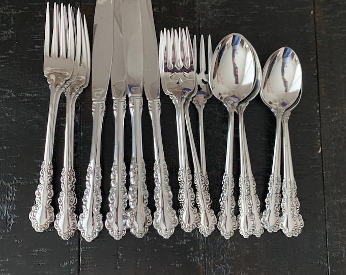 Shelley Stainless Steel Flatware by ONEIDA SILVER - Etsy