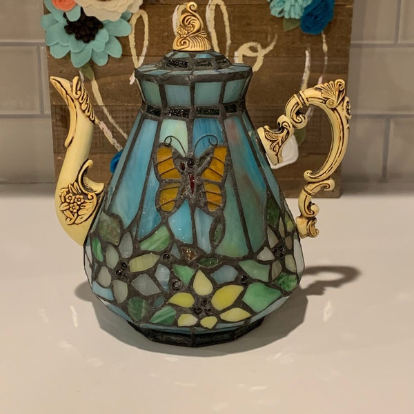 Stained Glass Teapot - Etsy