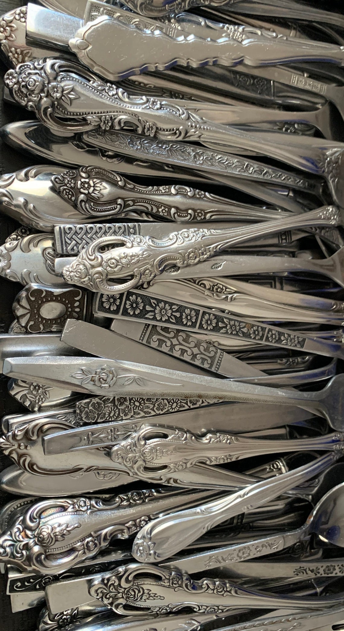 Mismatched Stainless Steel Silverware | Eclectic Stainless Flatware ...