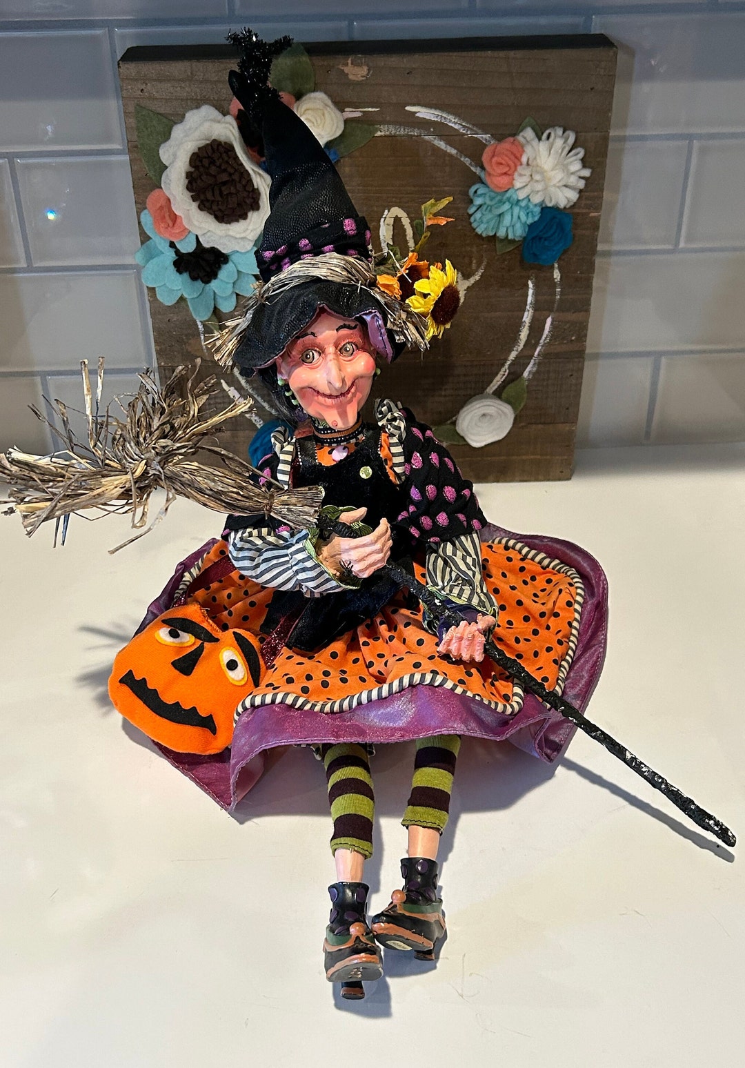 Katherine's Collection Disturbing Delights Witch | Halloween Decor ...