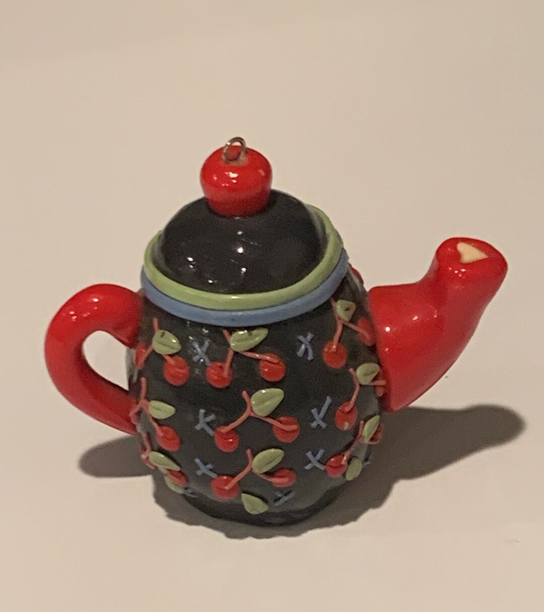 Mary Englebreit Cherry Teapot Christmas Ornament: Collectable ME ...