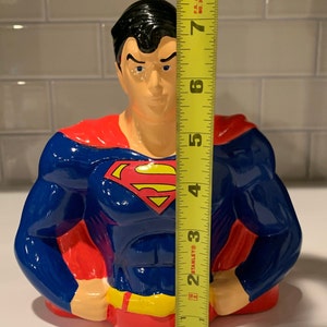 Superman Money Bank Superman Penny Bank Collectable Superman Money Bank ...