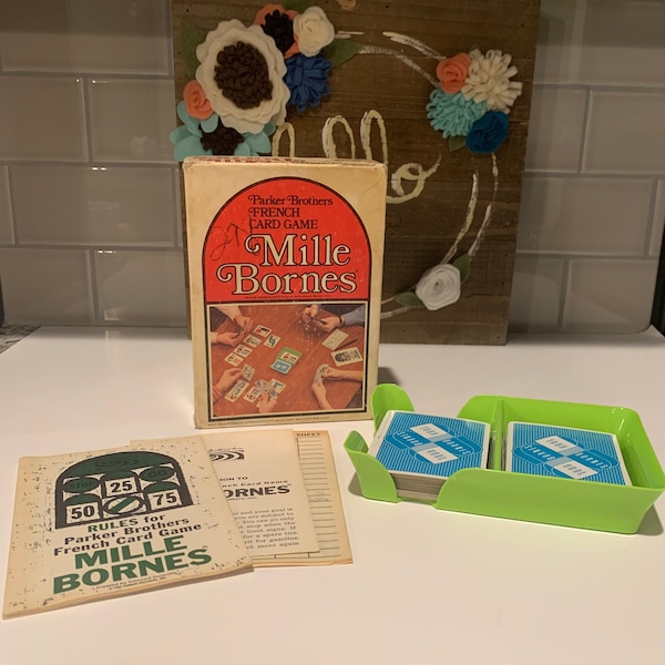Mille Bornes Game - Etsy