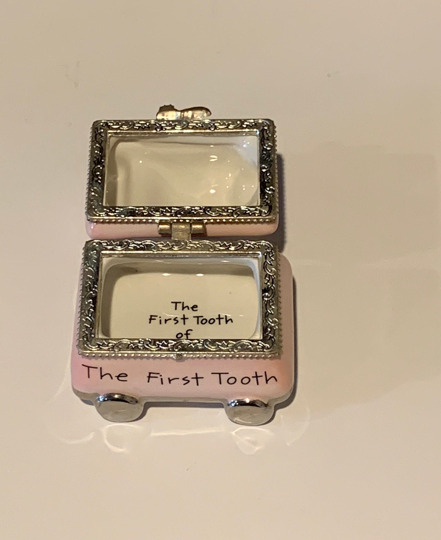 Babys First Tooth Keepsake Trinket Box the First Tooth of - Etsy