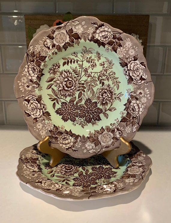 Spode Plate Blue Room Garden Collection by Spode | Etsy