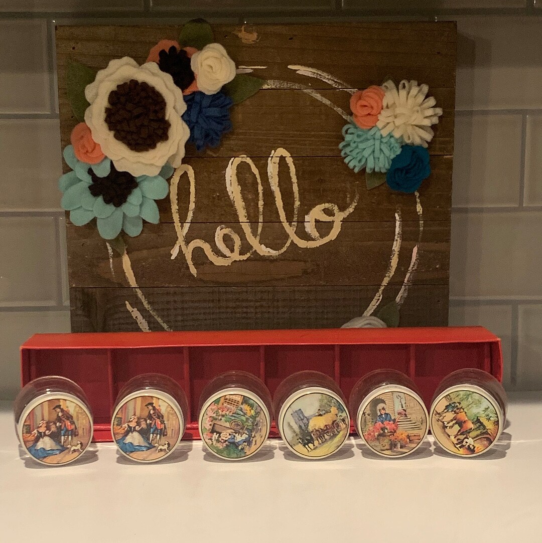 Frank Cooper Ltd. Oxford England Jars With Decorated Lids Frank Cooper ...