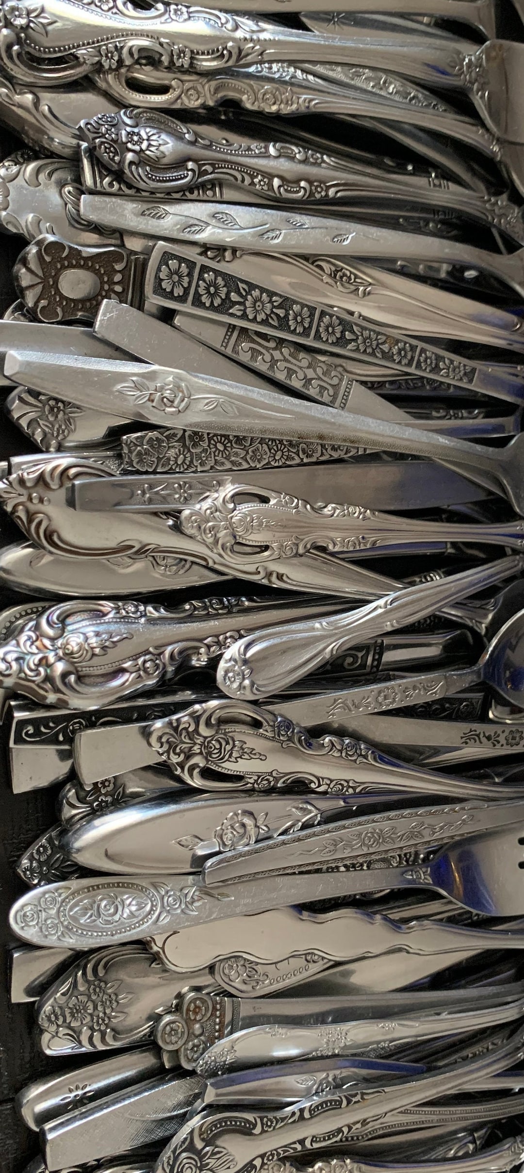Mismatched Stainless Steel Silverware | Eclectic Stainless Flatware ...