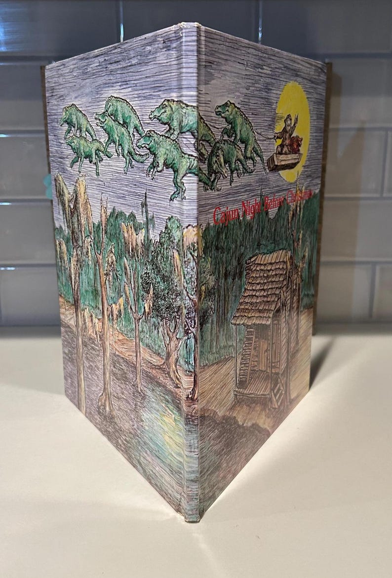 The Cajun Night Before Christmas Book Trosclair Illustrated by James ...