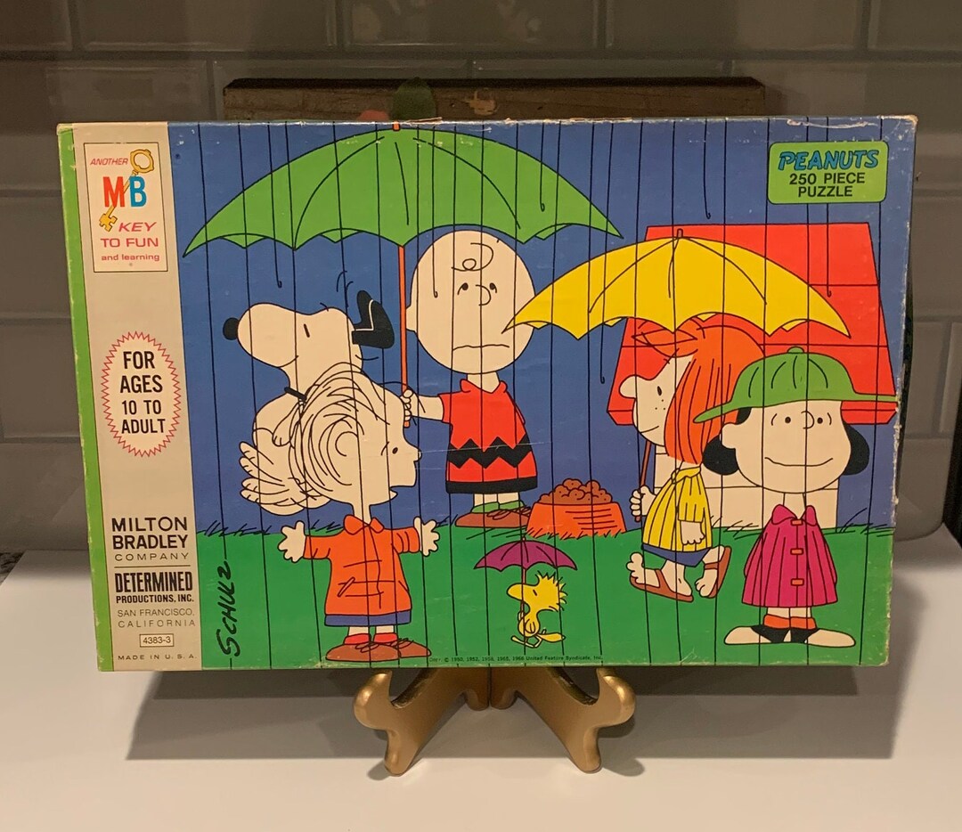 Charlie Brown 250 Piece Puzzle Collectable Puzzle - Etsy