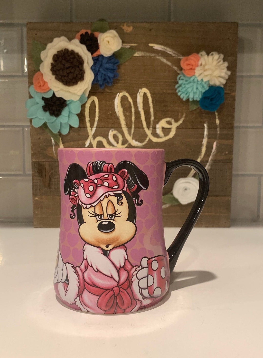 Vintage Minnie Mouse Coffee Mug mornings Arent Pretty - Etsy