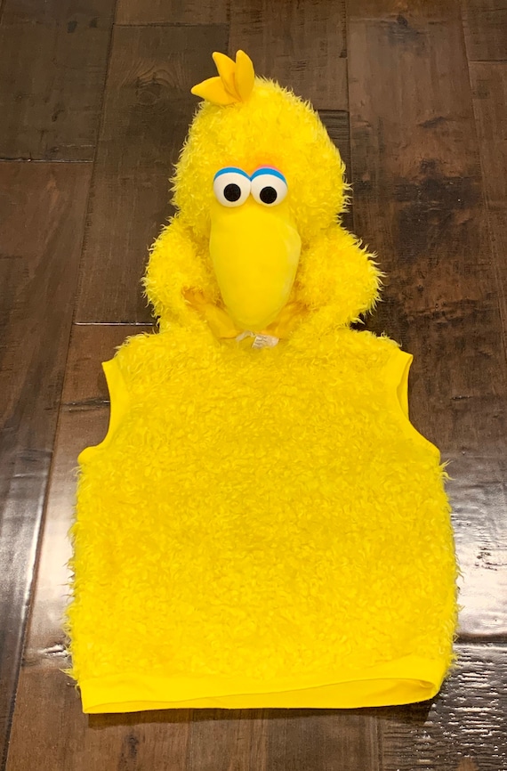 Vintage Big Bird Sesame Street Costume Top | Big Bir… - Gem