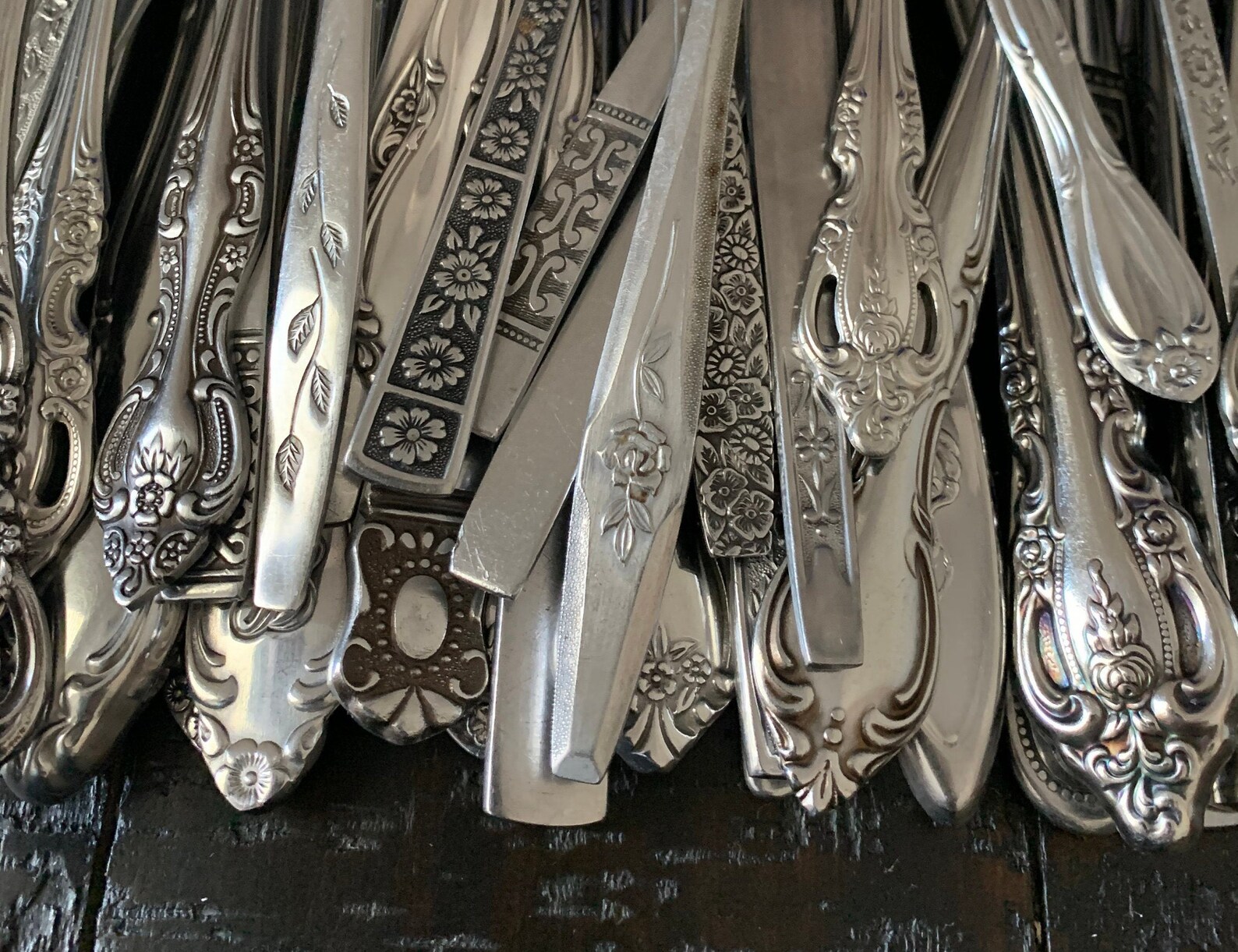 Mismatched Stainless Steel Silverware | Eclectic Stainless Flatware ...