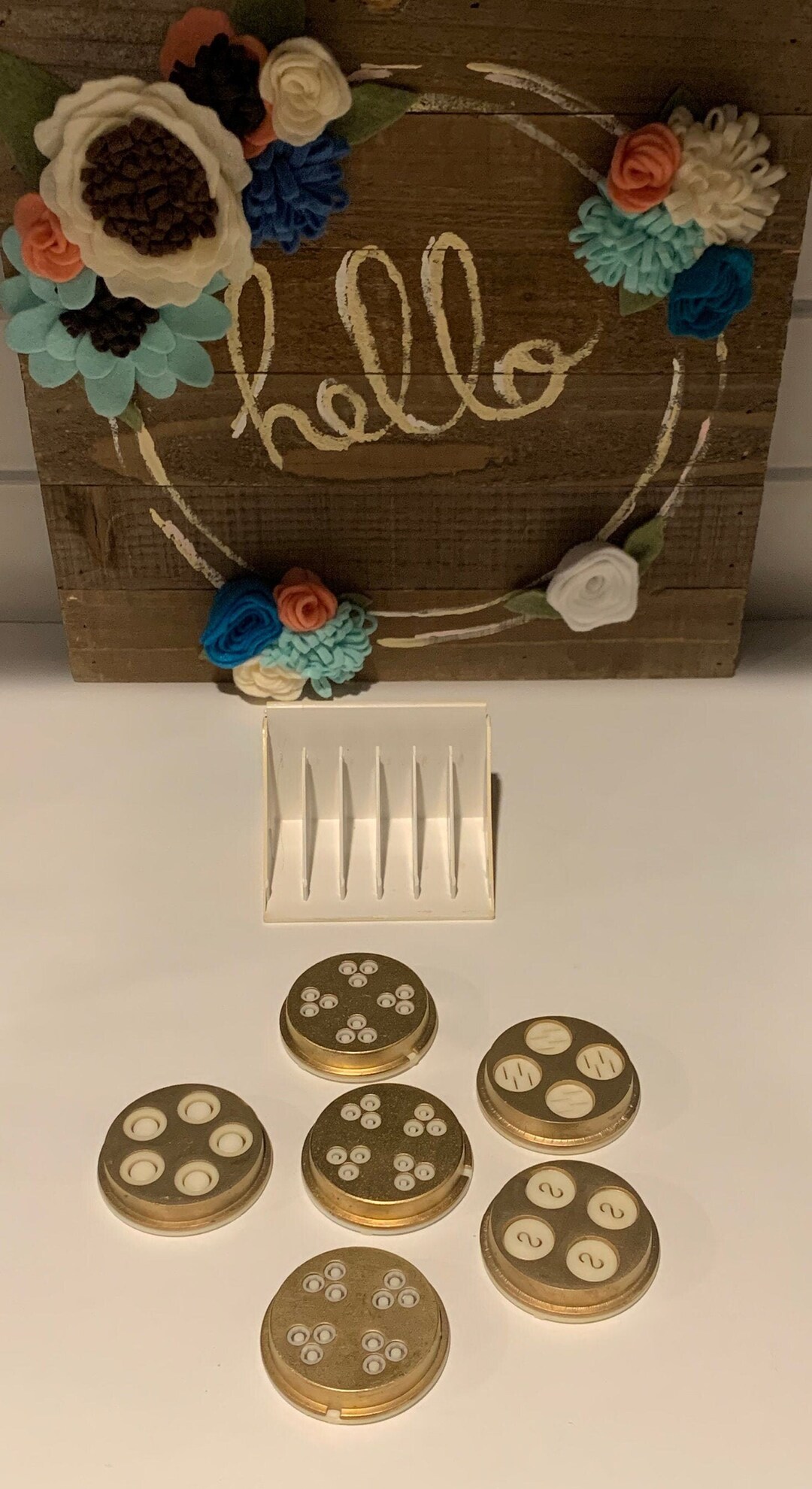 Vintage Brass Pasta Dies Made in Italy A Set of Six Pasta Dies - Etsy