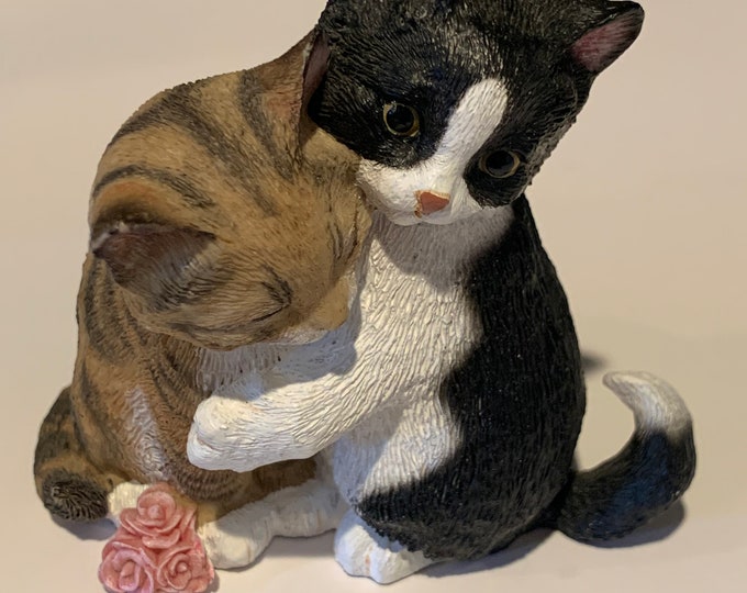 Lenox Cat Figurine “kitty Sweethearts” | Cat Figurine - Etsy