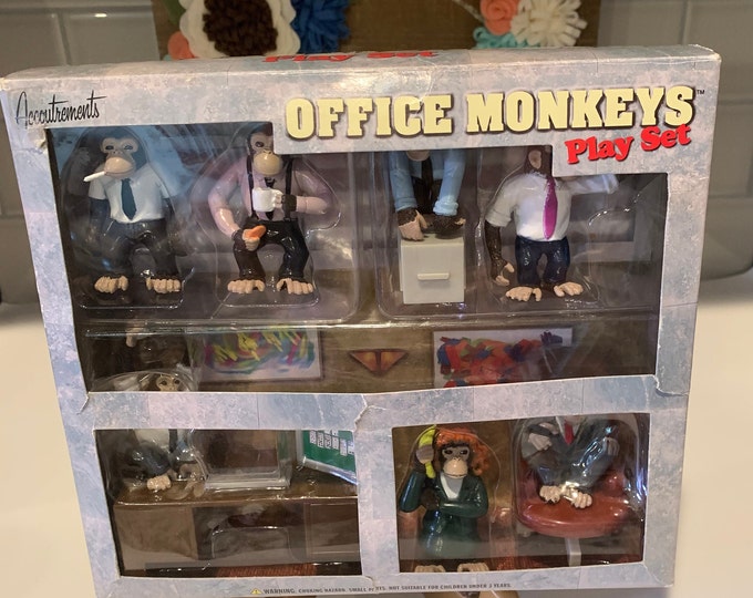 Office Monkeys Play Set Accoutrements - Etsy