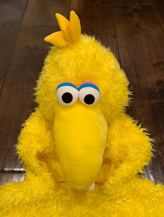 Vintage Big Bird Sesame Street Costume Top | Big Bir… - Gem