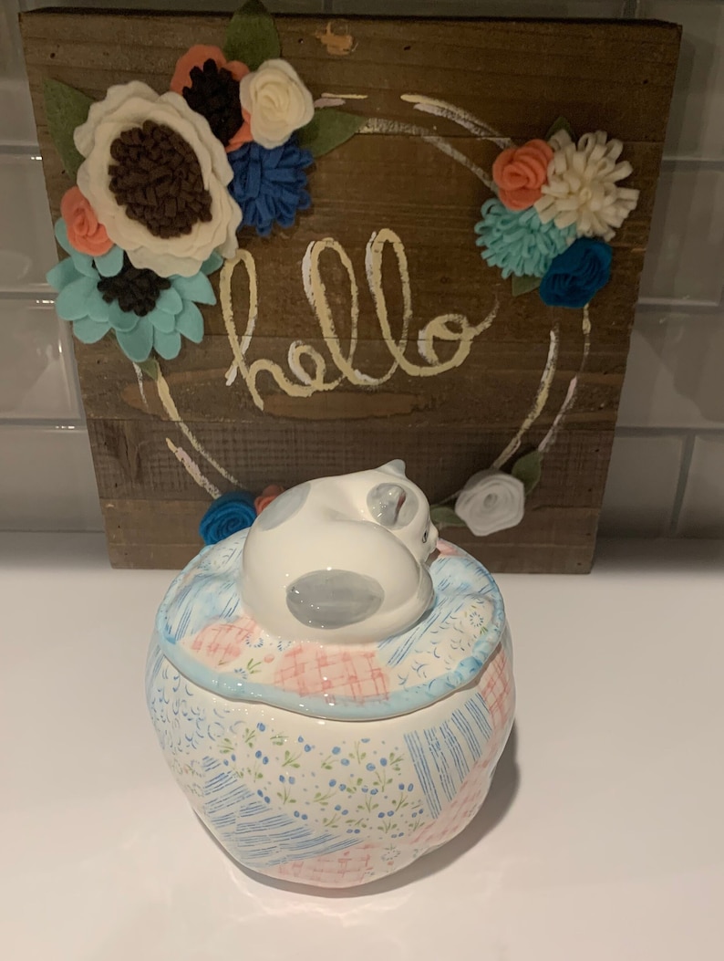 Cat Canister Tsune Takahashi San Francisco Cat Canister - Etsy