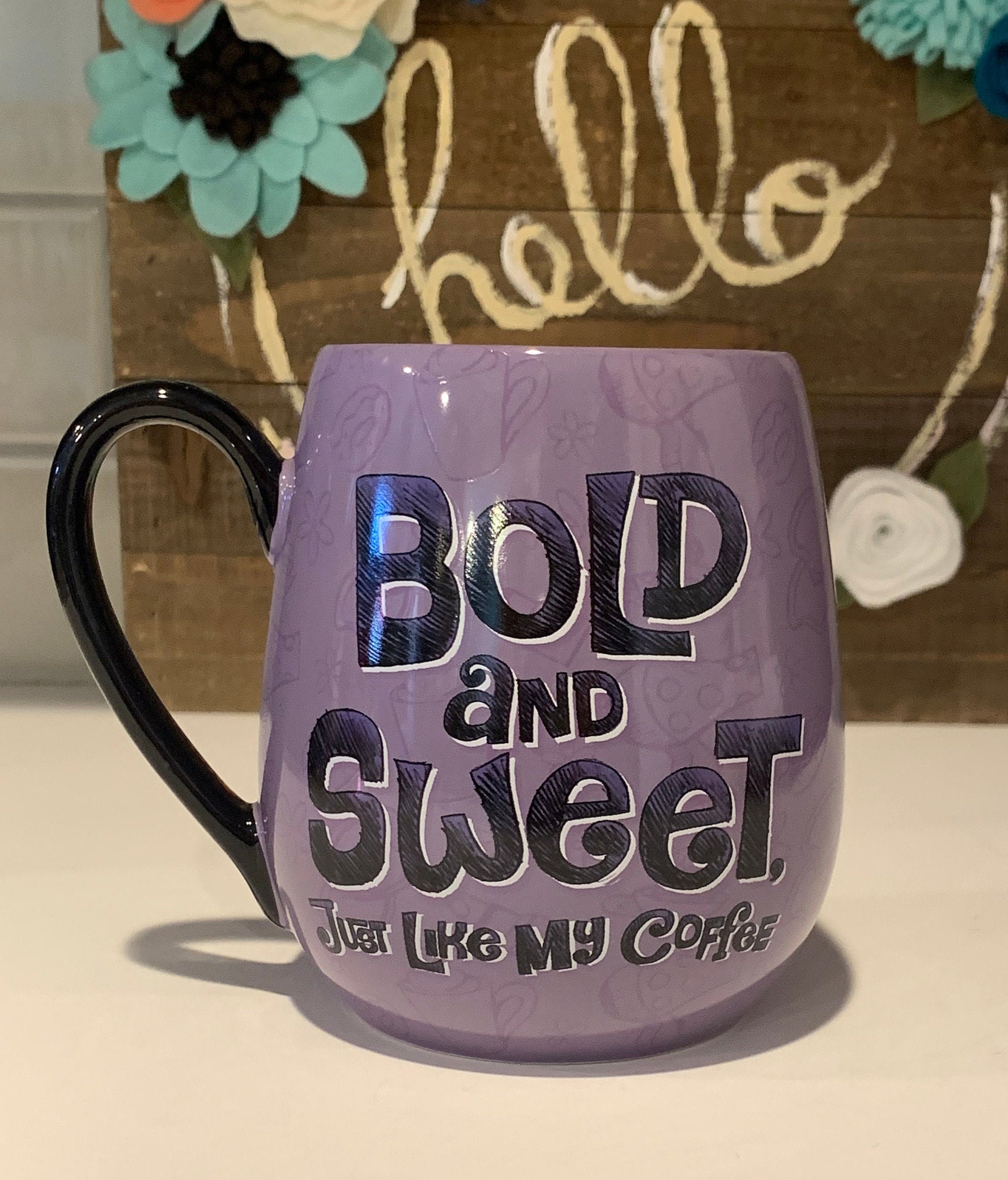 Vintage Daffy Duck bold and Sweet Just Like My Coffee - Etsy