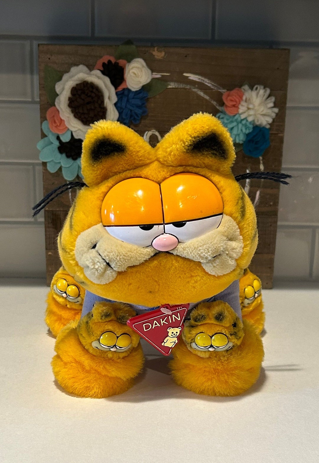 Vintage Garfield Plush Toy Collectable Garfield Plush Garfield Lover