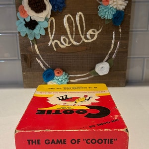 The Game of Cootie by William H. Schaper Vintage Family Board Games ...