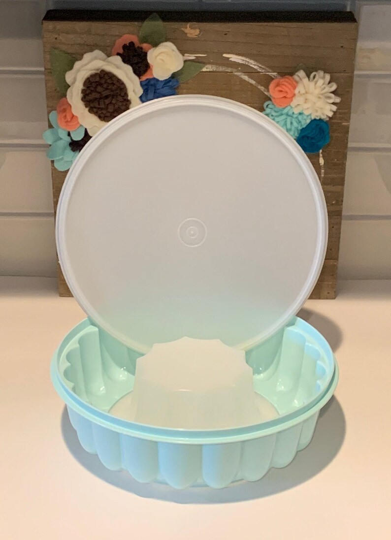 Tupperware Mint Green Jello Mold Collectable Tupperware - Etsy