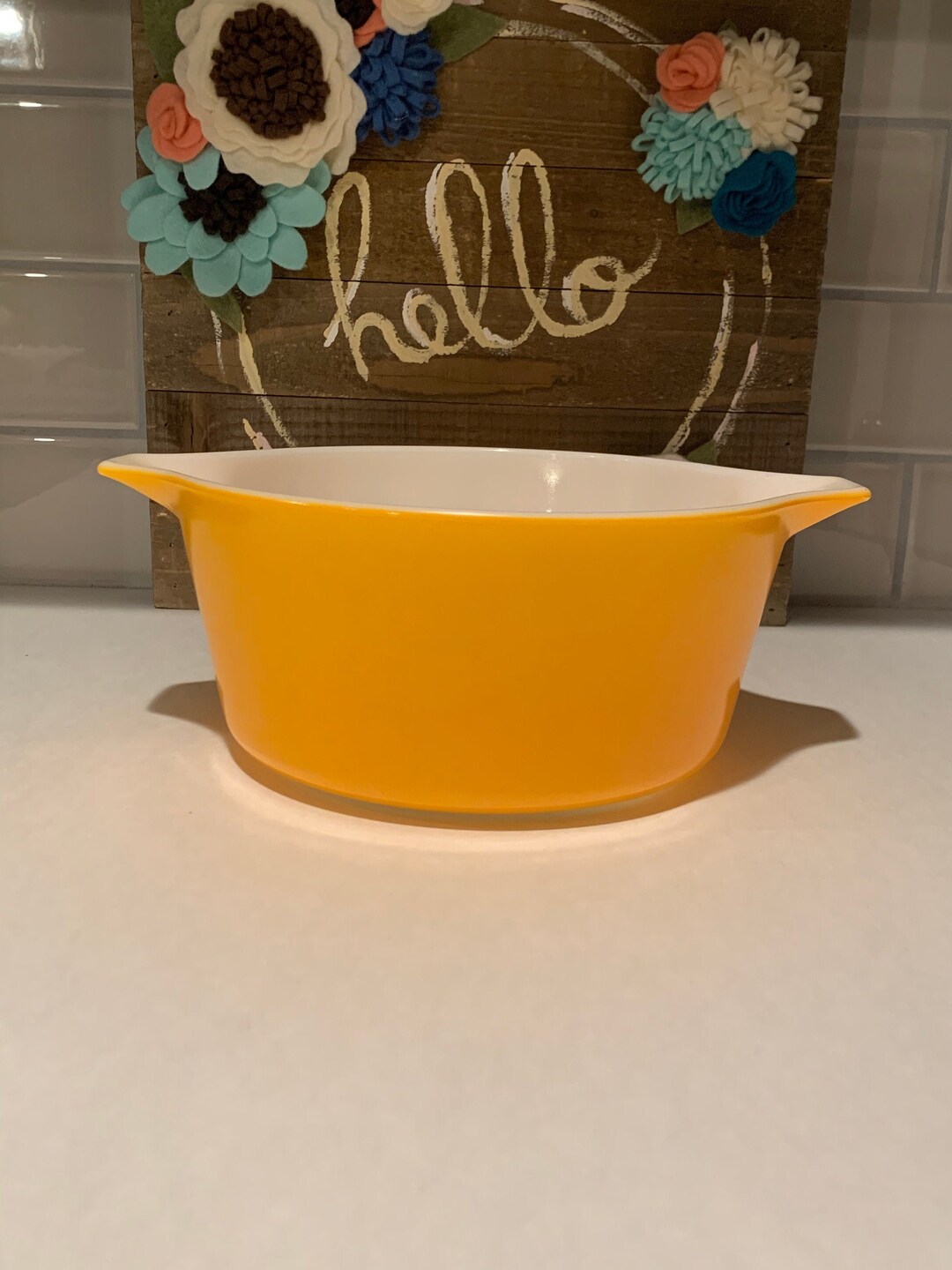 Vintage Pyrex Casserole Dish | Orange Casserole Pyrex | Pyrex ...