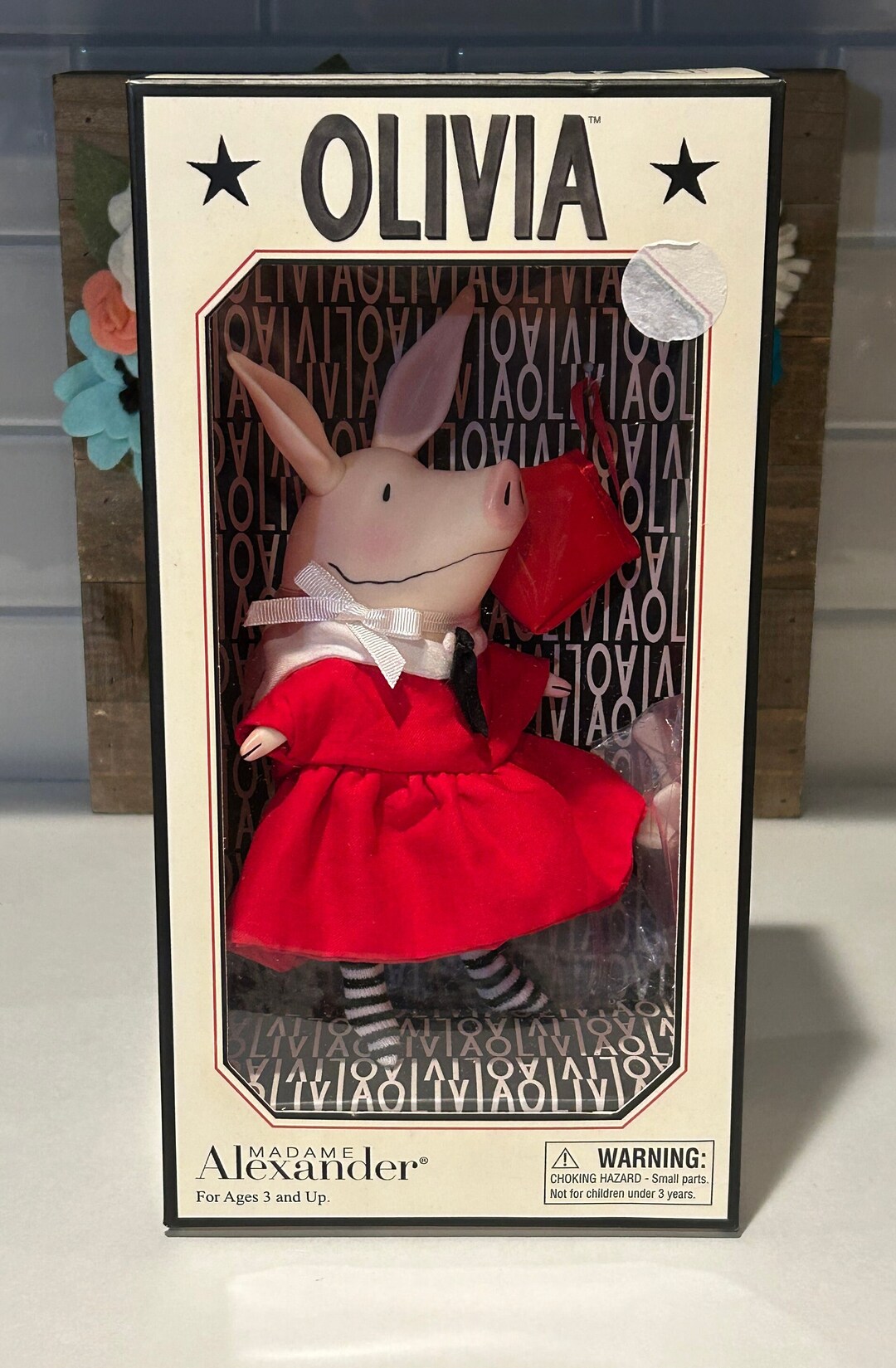 Vintage Olivia the Pig Vinyl Doll | Olivia the Pig Lover Gift | Sweet ...