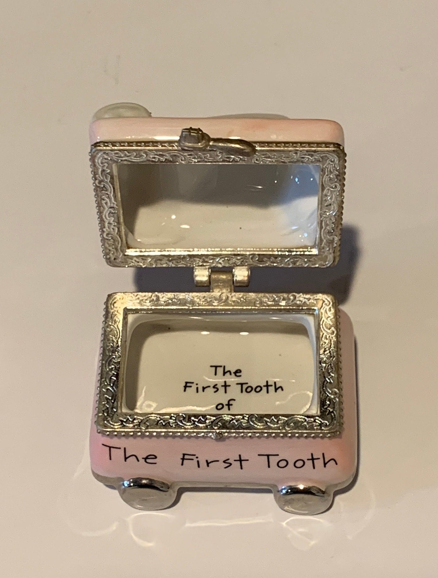Babys First Tooth Keepsake Trinket Box the First Tooth of | Etsy