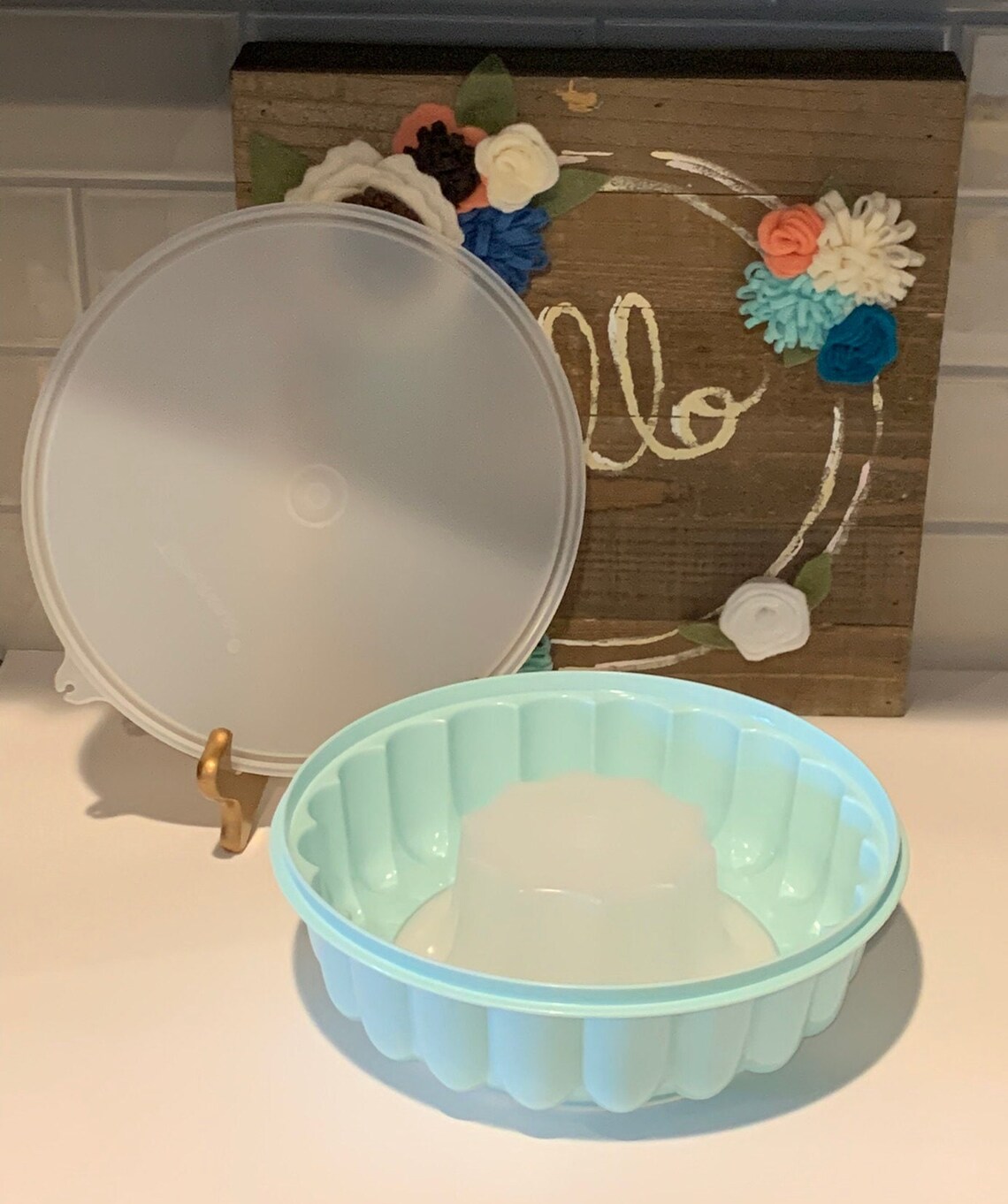 Tupperware Mint Green Jello Mold Collectable Tupperware - Etsy