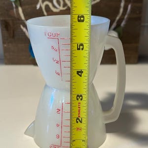 Tupperware Wet Dry Solid Liquid 8 Oz Double Measuring Cup | Replacement ...
